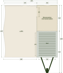 Holtkamper Nano 2 persoons vouwwagen